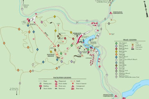 Trail Maps | Red River Gorge Tourism in Kentucky